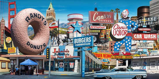 California Love by Andrew Soria - Limited Edition. Edition of: 150. Signed.