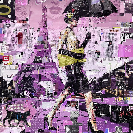 Slippery Catwalk Paris von Derek Gores - Limited Edition. Auflage: 150. Signiert.