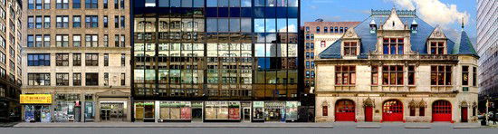 Lafayette St by Larry Yust - Limited Edition. Edition of: 150. Signed.