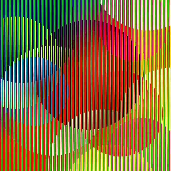 Chromatic Bubbles Orange I von Pedro Blas - Limited Edition. Auflage ...